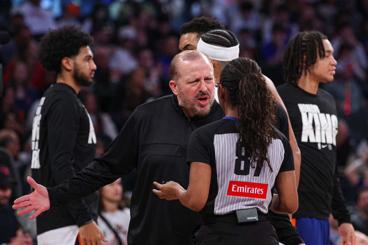 Knicks Coach Didn't Hold Back His Thoughts on NBA Referees Over Jalen ...