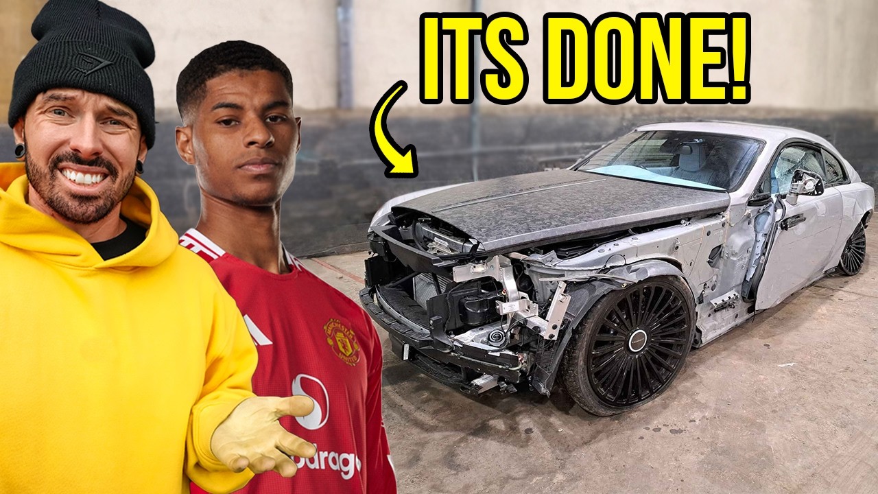 I Rebuilt Marcus Rashford's Wrecked Rolls Royce