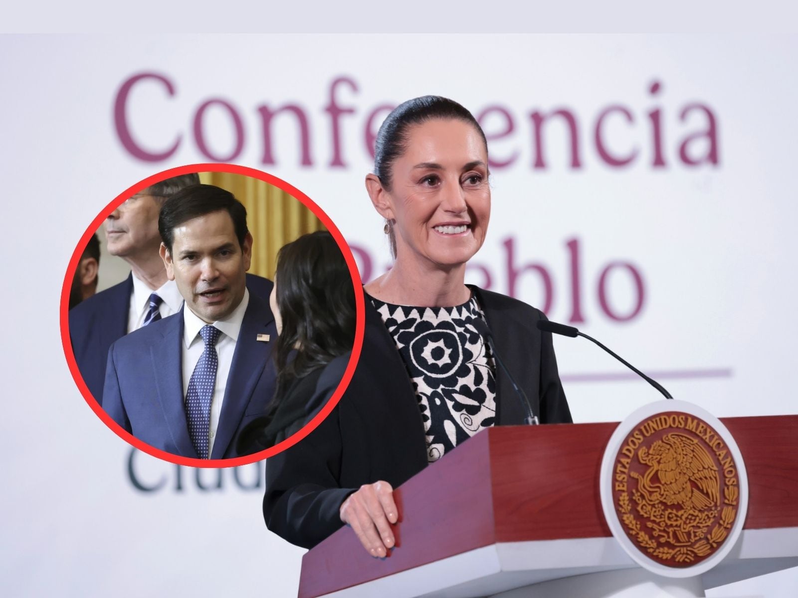 Sheinbaum informa de primera llamada entre el canciller y el secretario ...