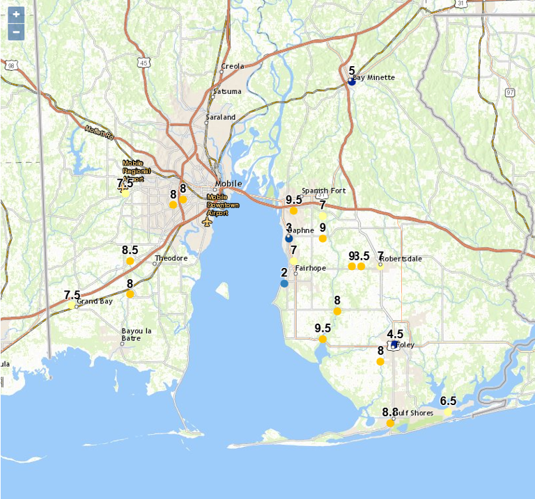 How much snow did the South get? See snowfall totals for Florida ...