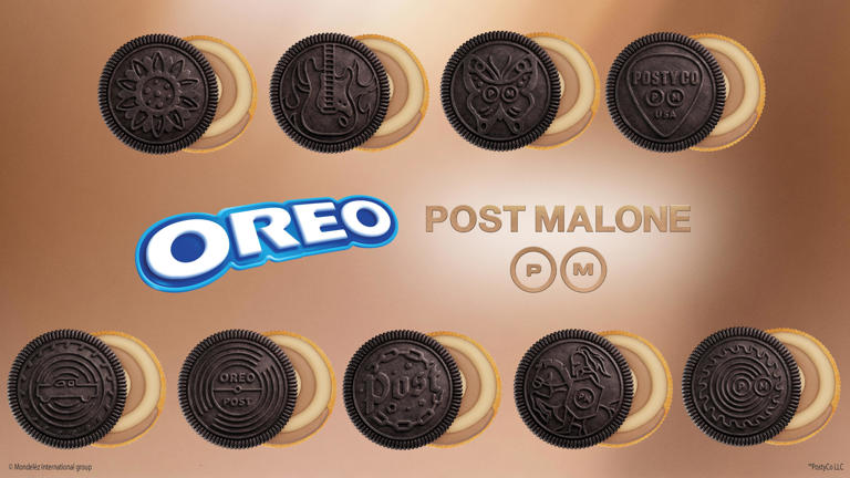 Post Malone unveils collaboration with Oreo: See limited-edition cookie ...