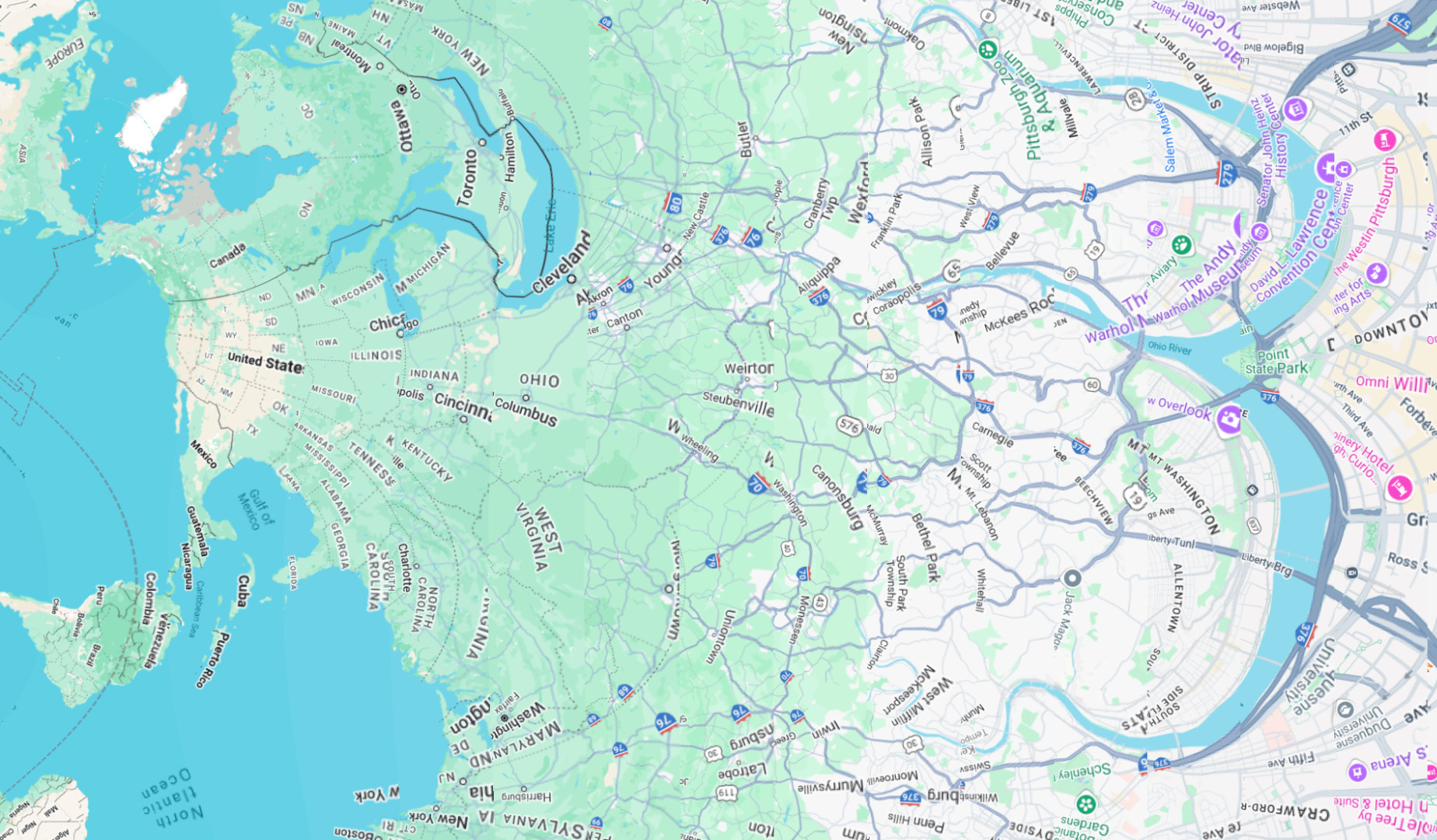 Mercator Extreme explores map projection's wildest distortions
