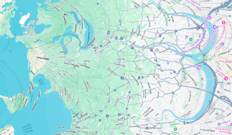 Mercator Extreme explores map projection's wildest distortions