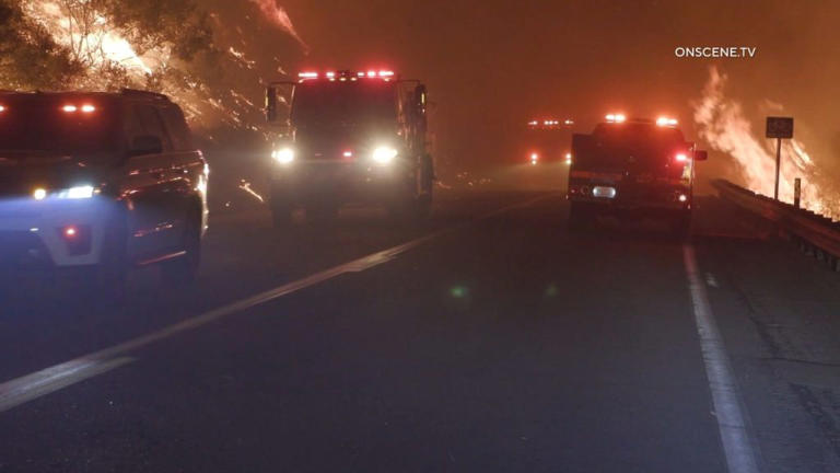 Santa Ana River Bottom Fire Spreads Acres