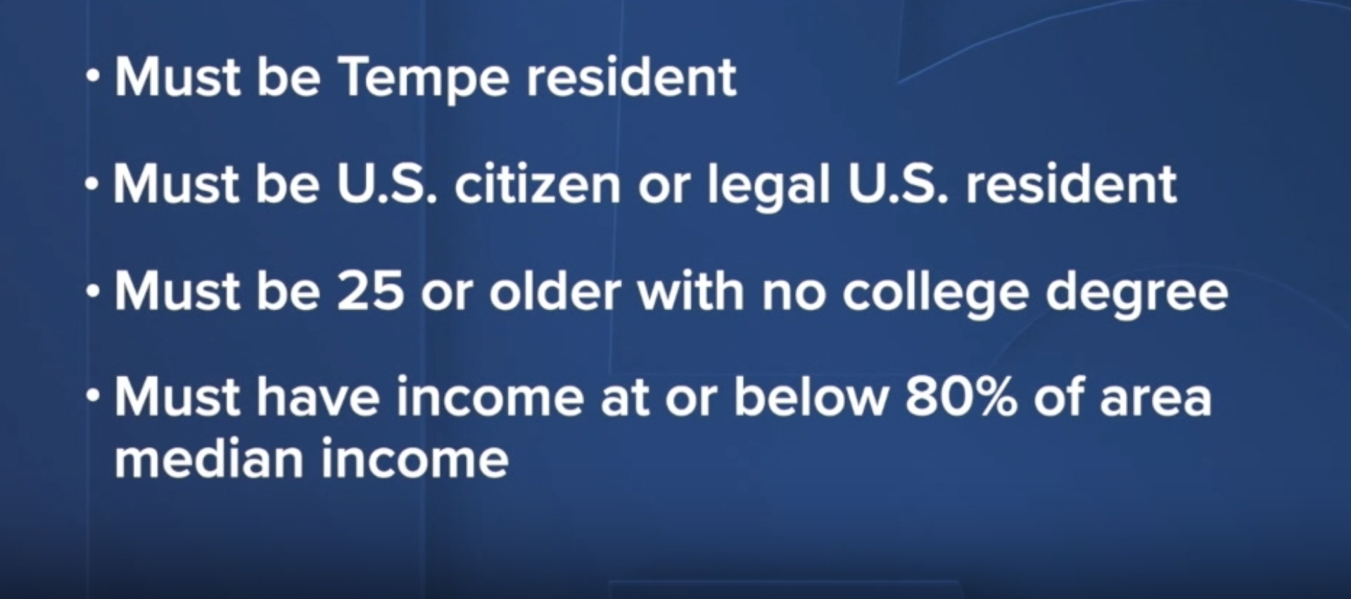 Tempe's Promise Program offers financial support for adult learners