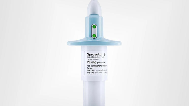 La FDA aprobó el uso exclusivo del aerosol nasal Spravato para tratar ...