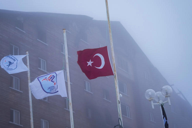 Witnesses describe chaos and panic at Turkish ski resort as fire ripped ...
