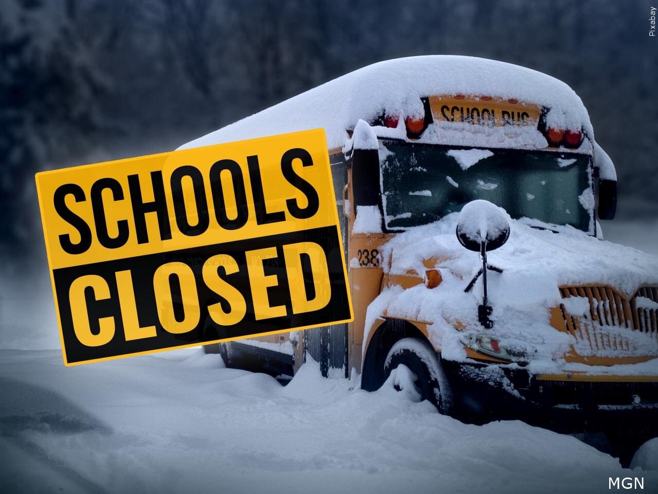 Coast schools announce closures following winter storm