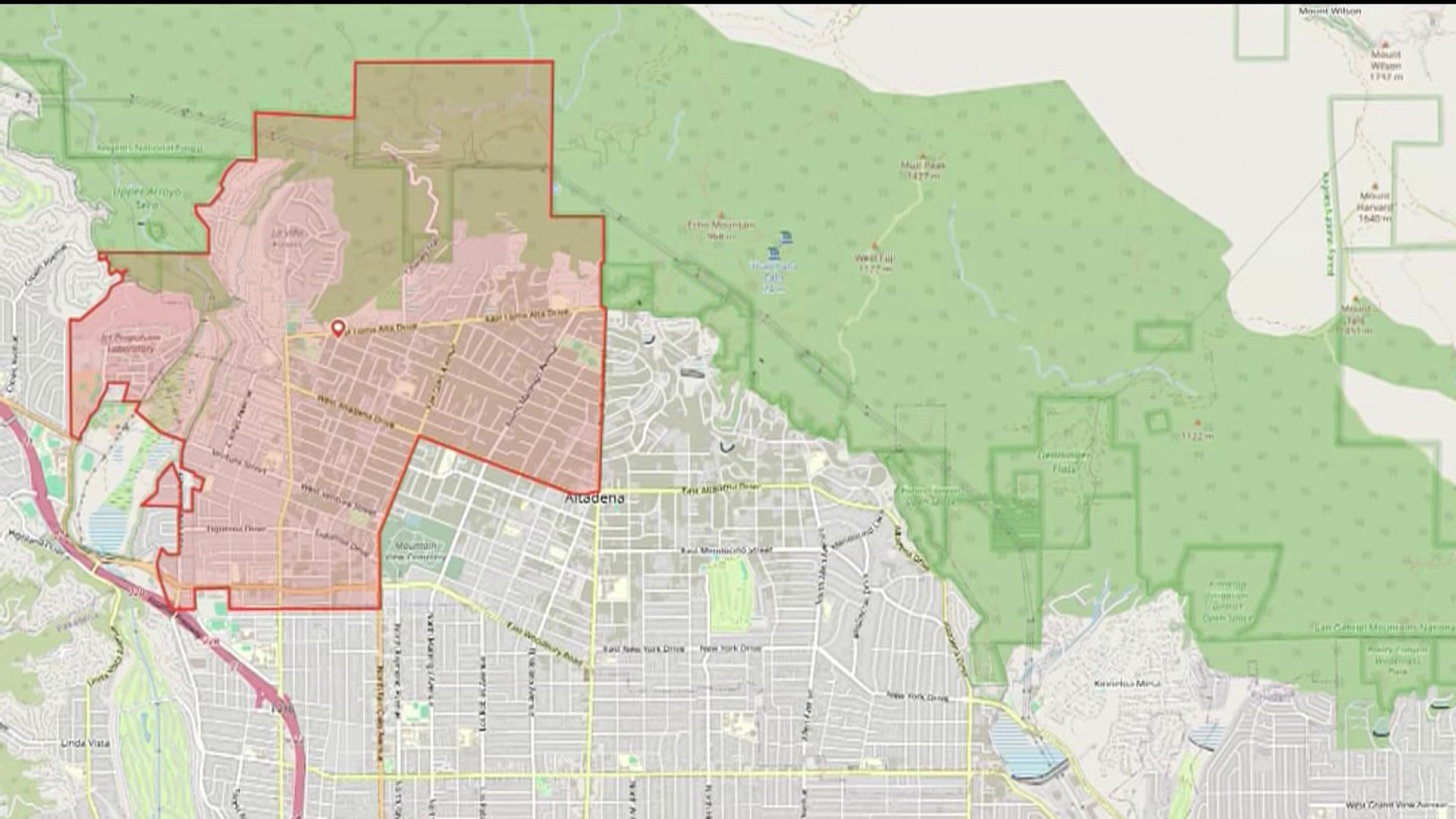 Alegan que un área de Altadena no recibió alerta hasta horas después de ...