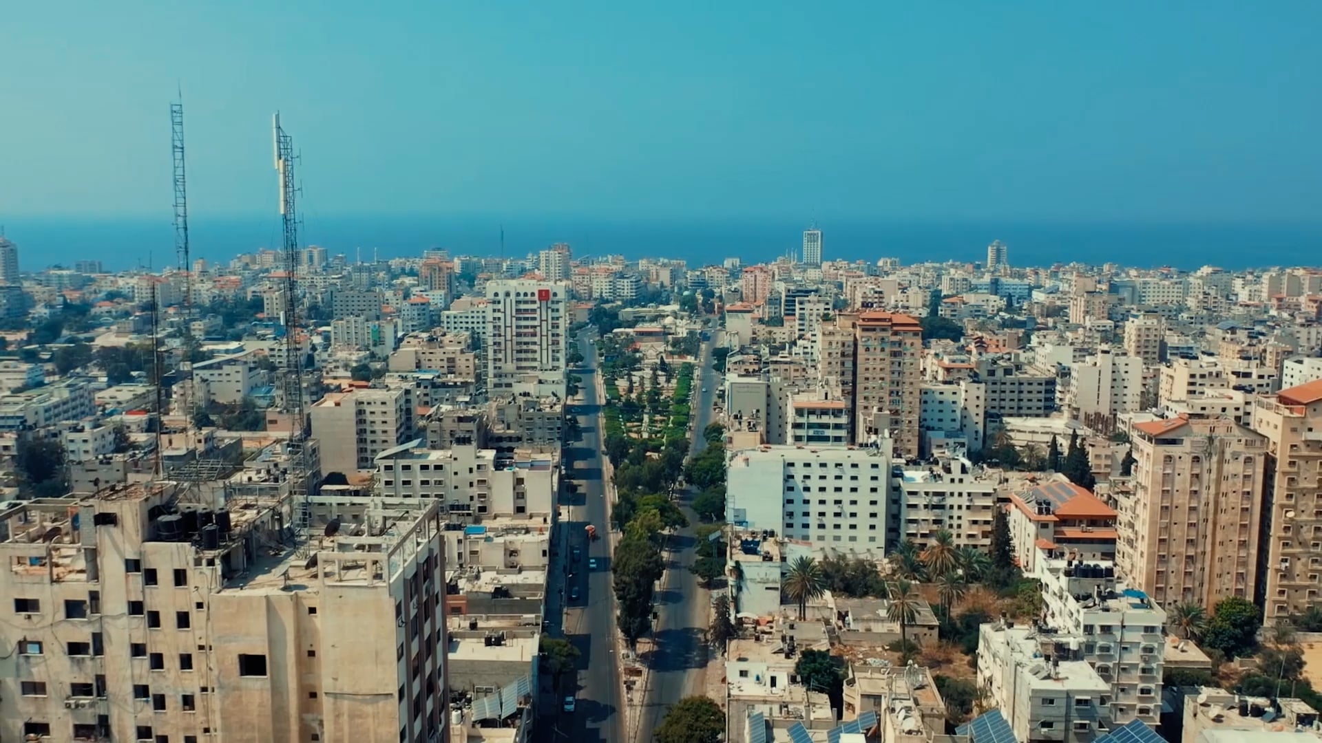 Gaza prima della guerra tra Israele e Hamas: incredibili riprese con i ...