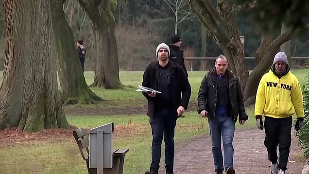 German police identify suspect arrested after two stabbed to death in park