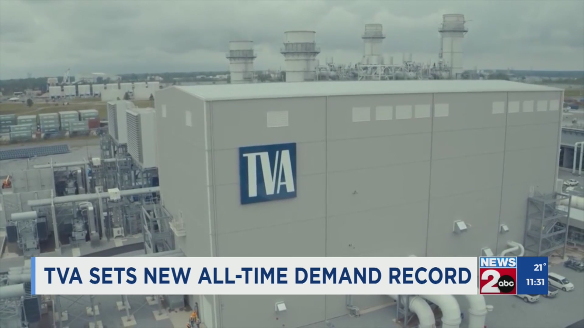 TVA sets new all-time demand record