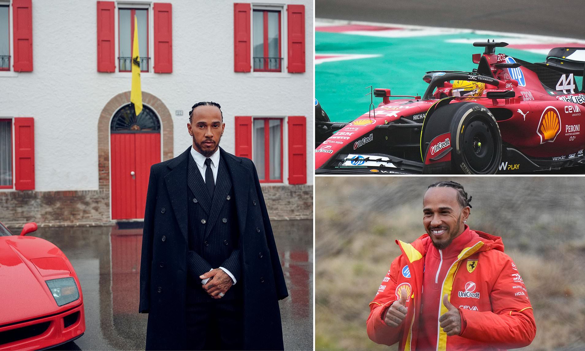 Lewis Hamilton 'gifted a new home in Italy' as he's welcomed by Ferrari ...