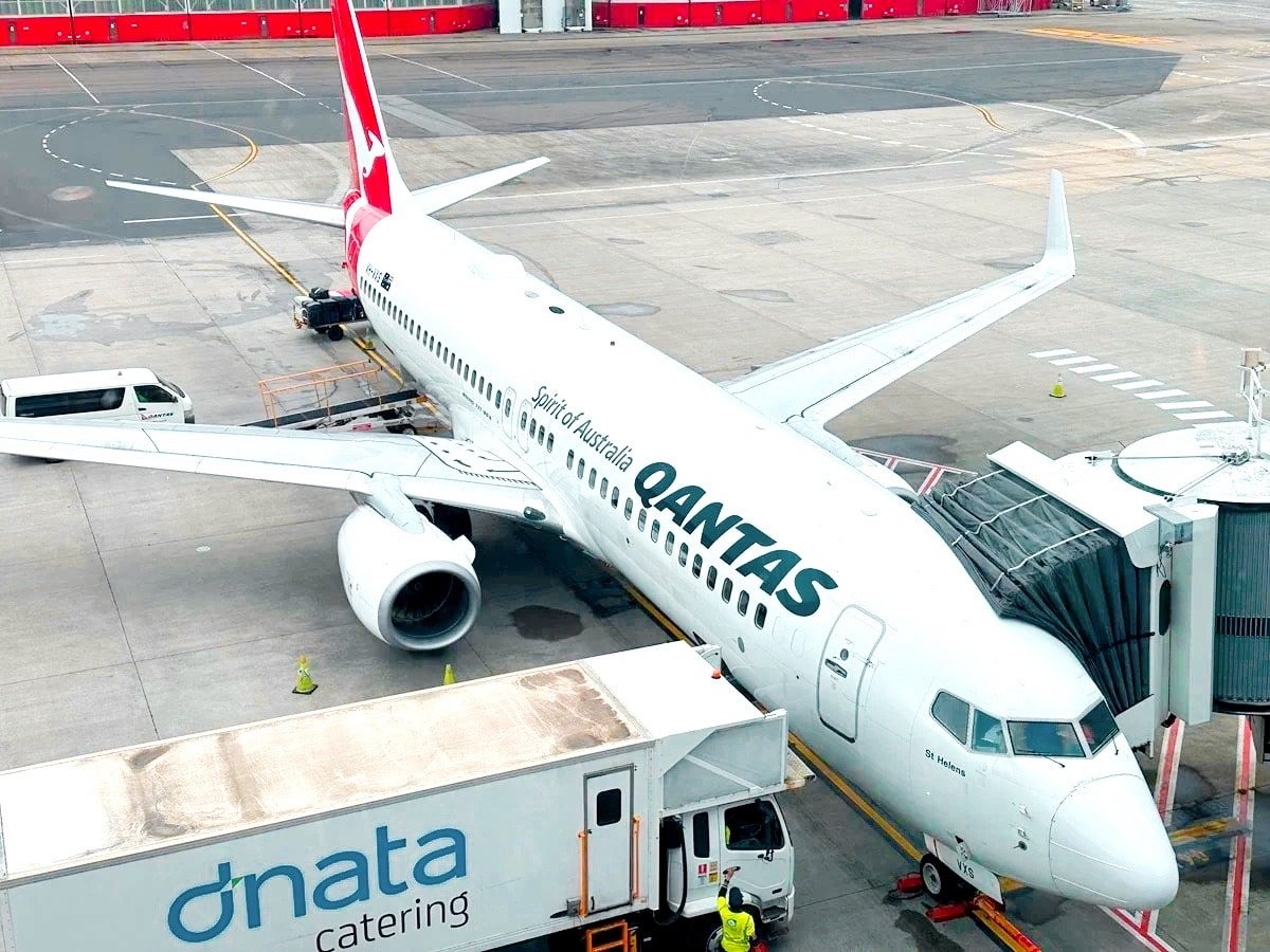Flight review: Flying Qantas between Sydney and Brisbane, Australia
