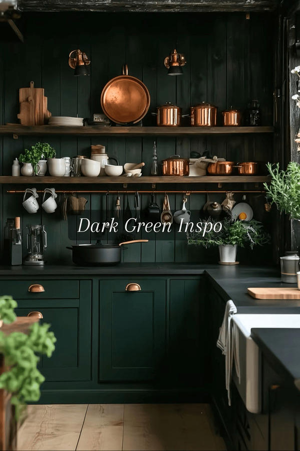 40+ Dark Green Home Designs That Feel Like Living In A Lush Forest Dream