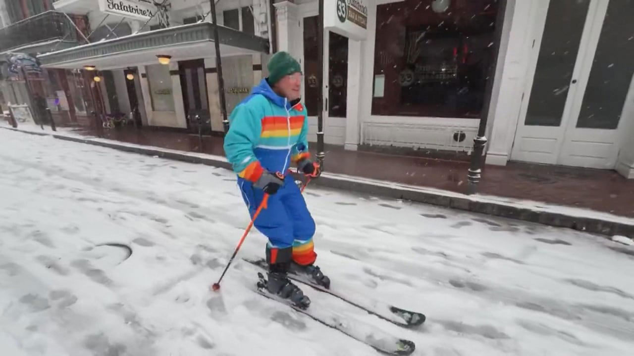 'Is it really snowing?' Some southern U.S. residents making the most of ... 'Is it really snowing?' Some southern U.S. residents making the most of ...