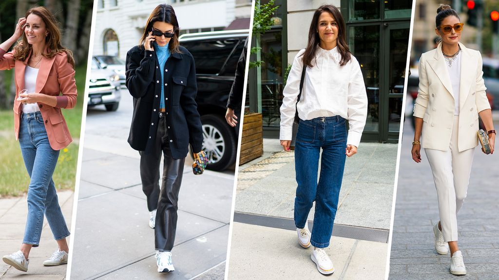 9 stylish white trainers that you can wear with your jeans AND your dresses
