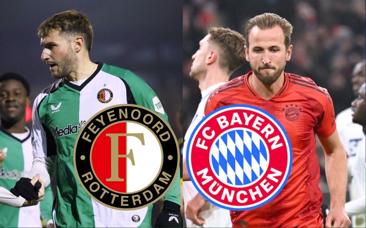 Feyenoord vs. Bayern Múnich | RESUMEN Partido de Santi Giménez en la ...