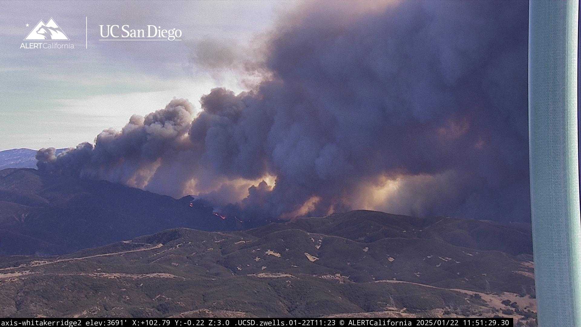 Hughes Fire: Fast-moving brush fire prompts evacuation orders in LA ...