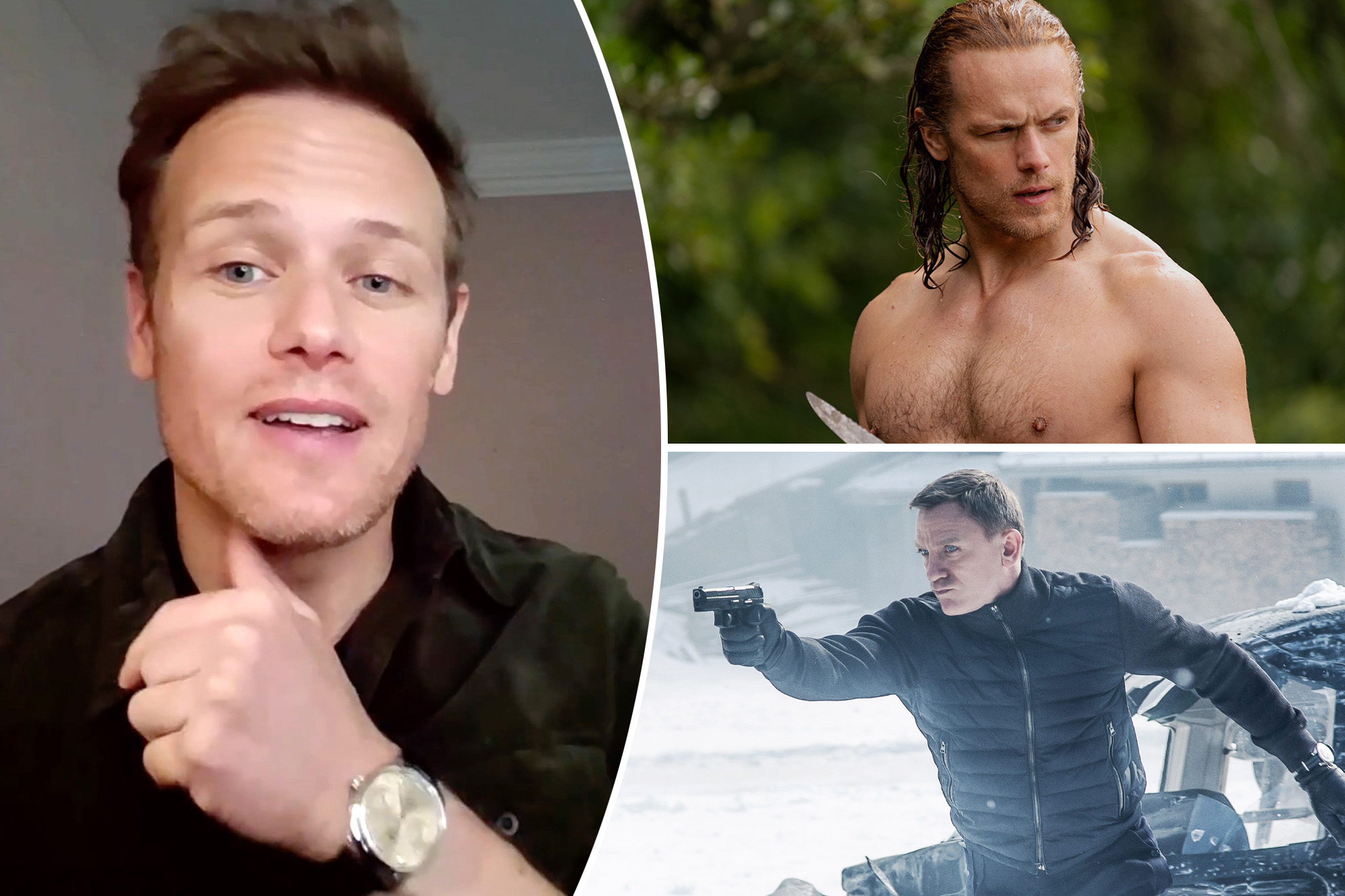 Could ‘Outlander’ star Sam Heughan be the next James Bond? He weighs in