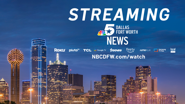 Watch NBC 5's live, streaming 7 a.m. news for North Texas