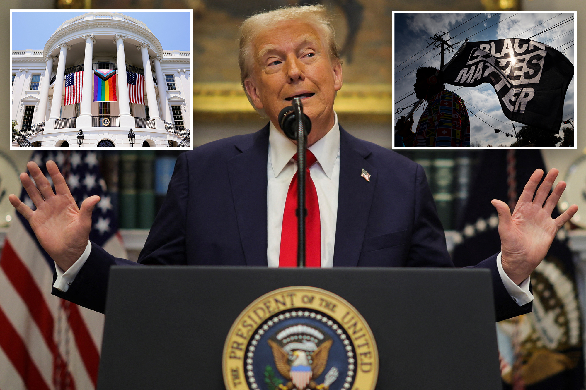 Trump rules only the Stars and Stripes will be flown at State ...