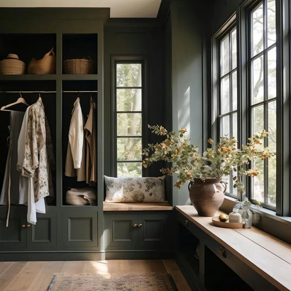 40+ Dark Green Home Designs That Feel Like Living In A Lush Forest Dream