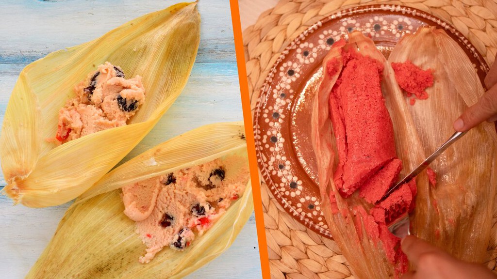 Cómo sustituir el colorante rosa artificial para hacer tamales de dulce ...