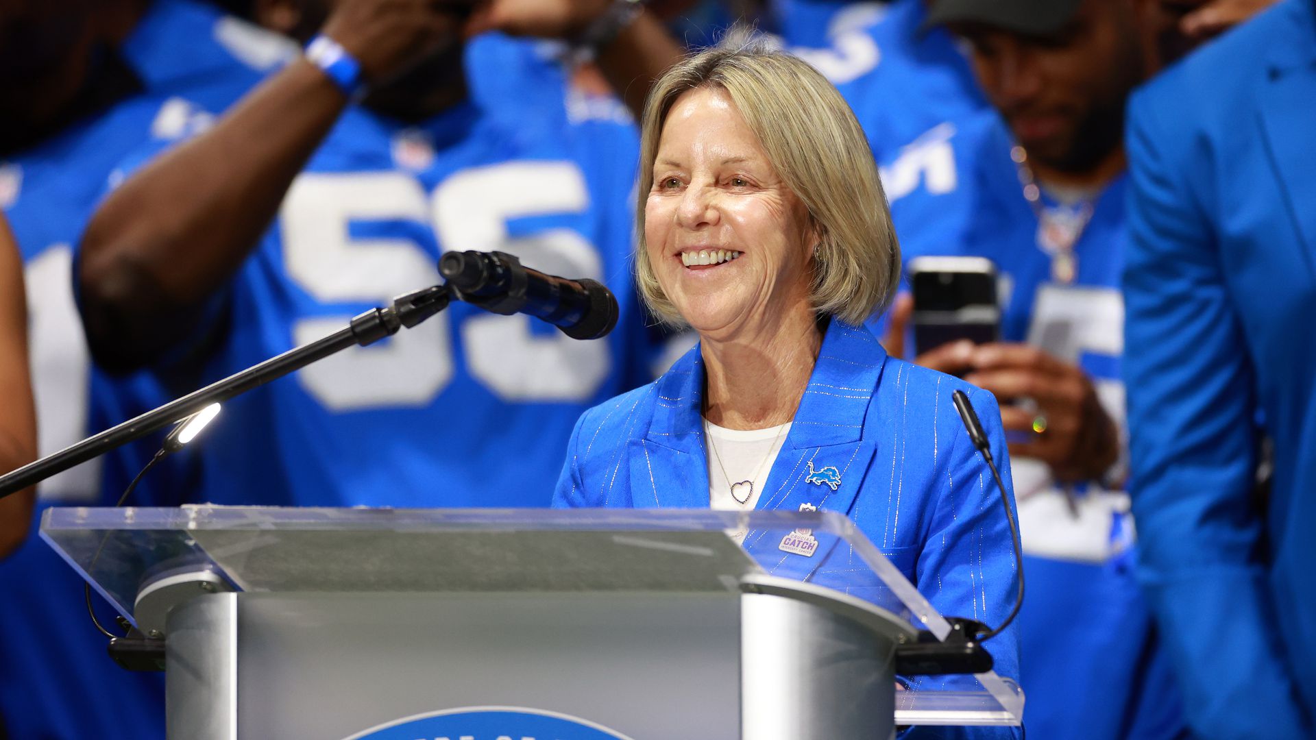 Lions News: Owner Sheila Hamp offers optimistic message to Detroit