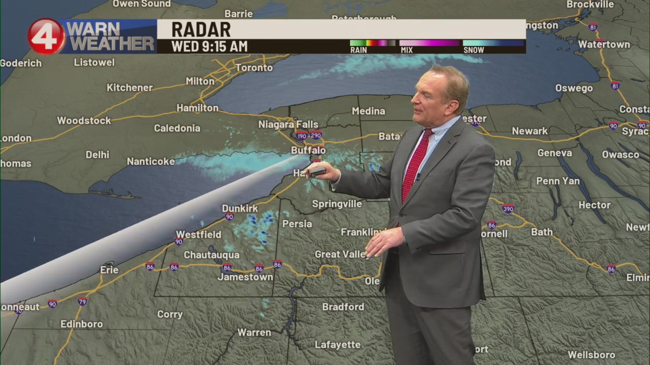 Buffalo weather update: 9 a.m., 1/22/25