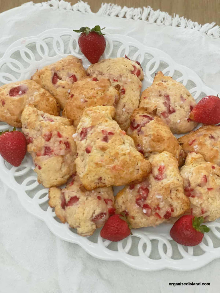 Strawberry Scones