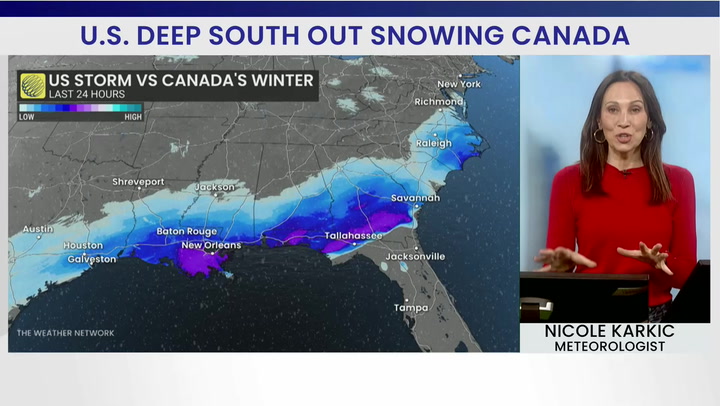 Winter wallop hits the southern US, how does Canada's winter compare so ...