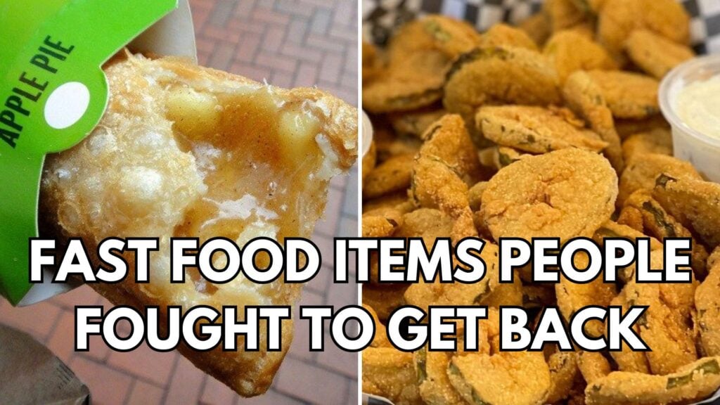 25 Discontinued Fast Food Menu Items Americans Are Desperate to Get Back