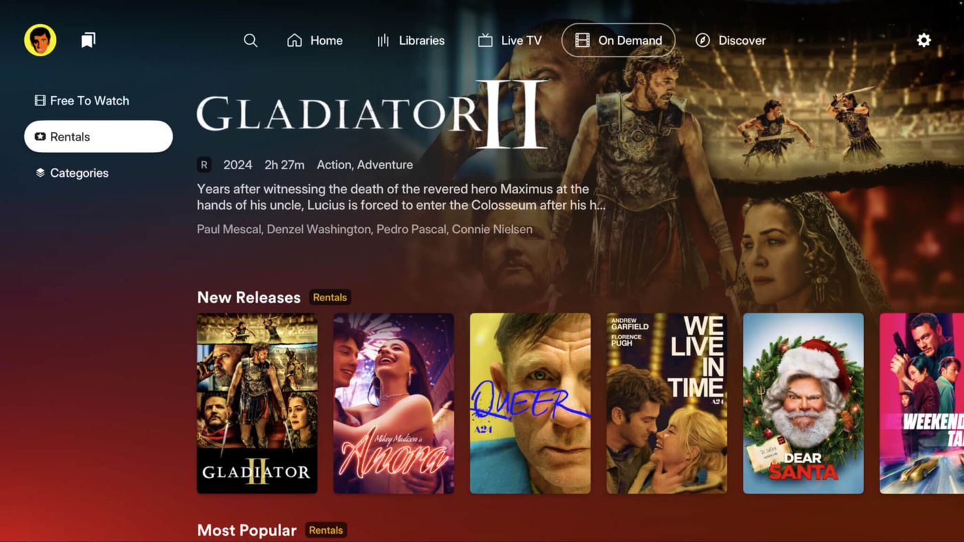 Plex starts testing its big redesign on Apple TV