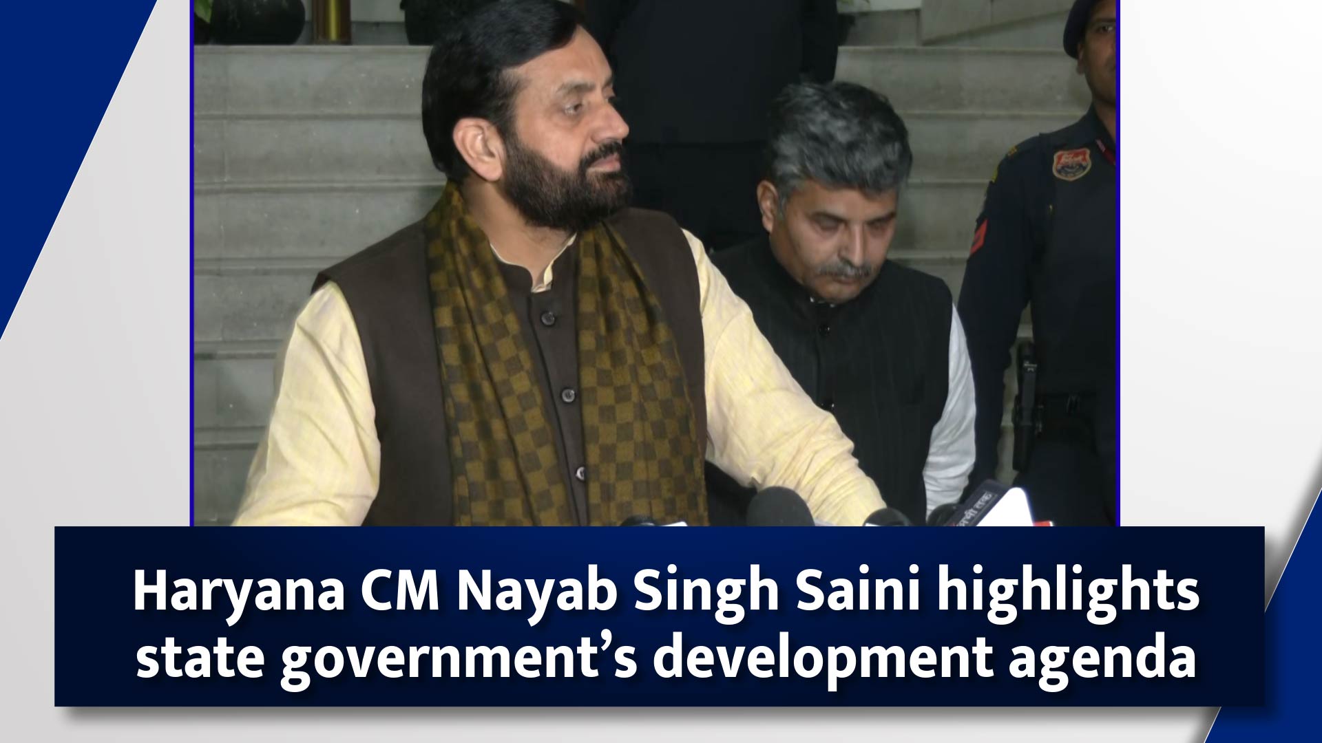 Haryana CM Nayab Singh Saini highlights state government’s development ...