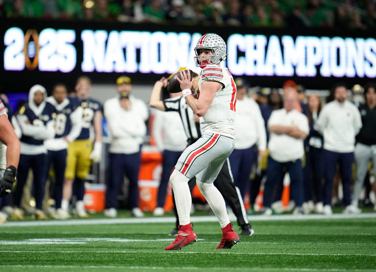 Will Howard thought he'd be Notre Dame QB, but beat them in the CFP ...