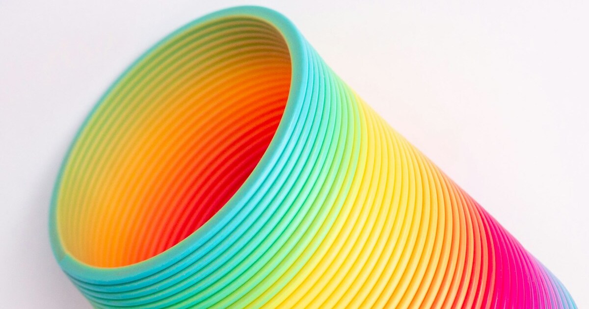 DIY Hack: How To Use An Old Slinky In Your Garden