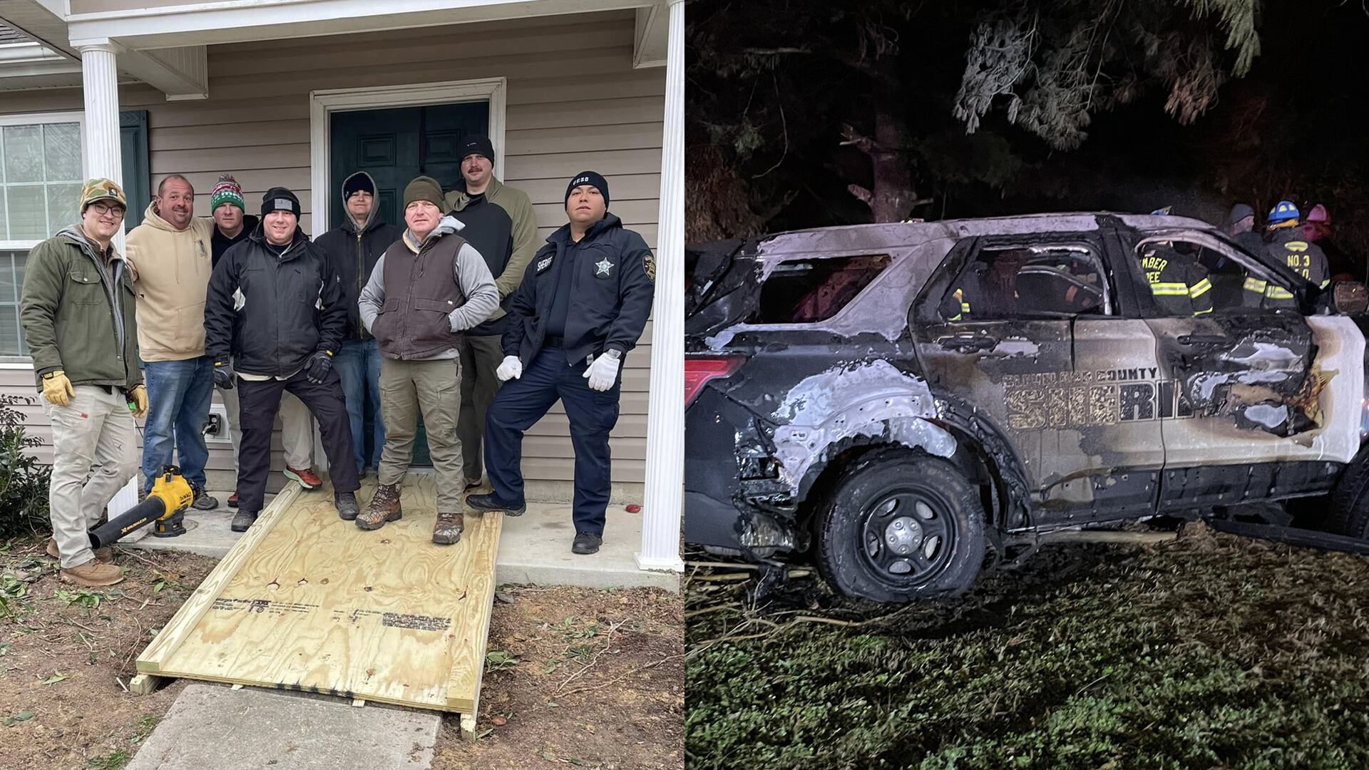 Sheriff’s office builds wheelchair ramps for deputy hurt during stolen ...