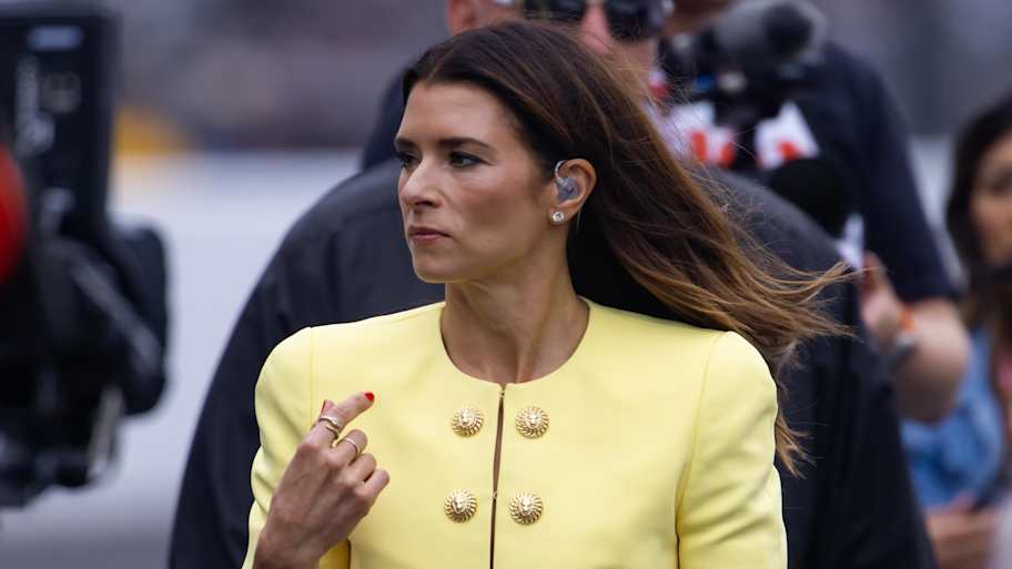 F1 analyst Danica Patrick reveals stealth red gown for Trump inaugural ball