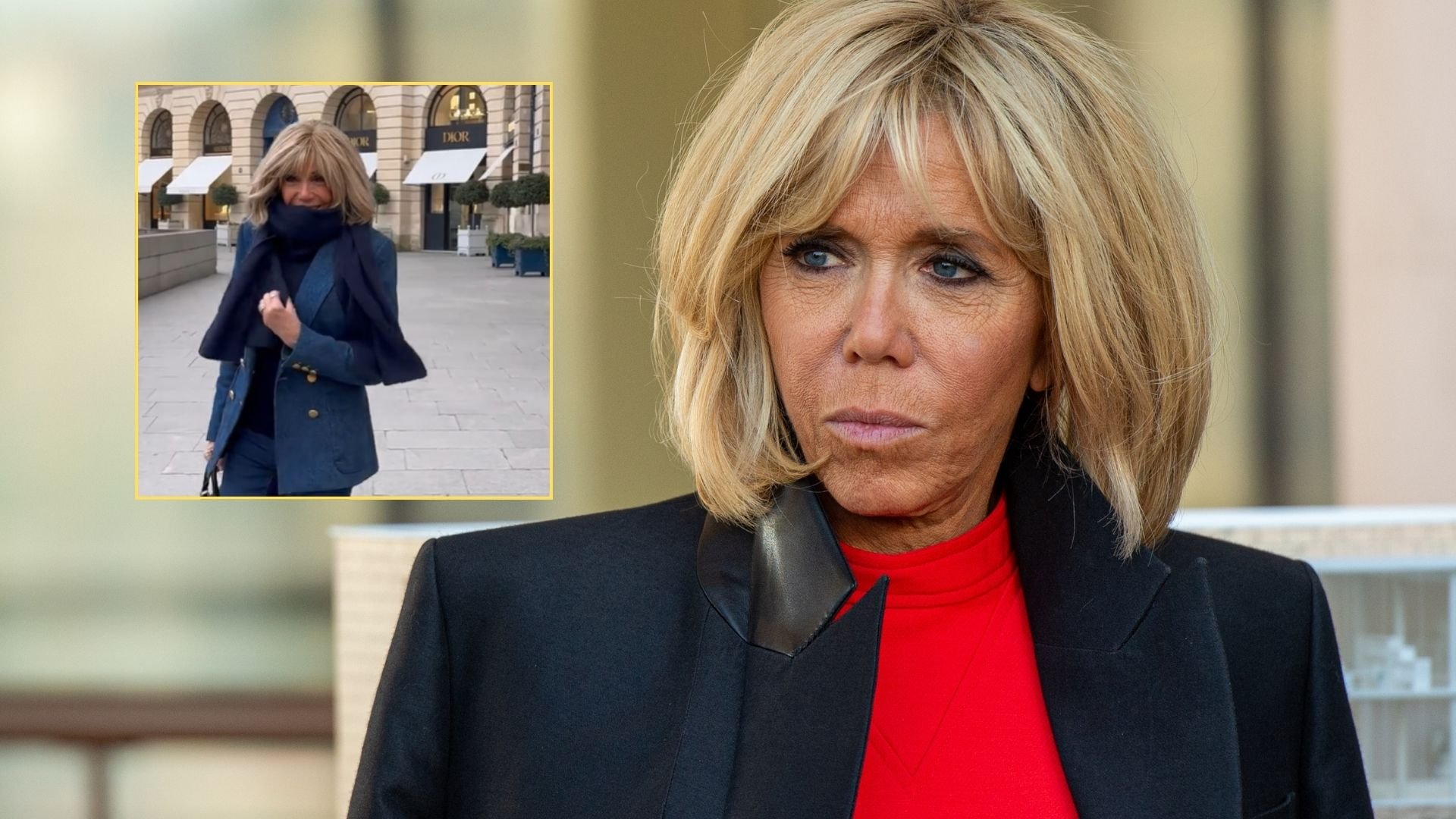 Brigitte Macron nagrana na ulicy Paryża. Tak zareagowała na fanów