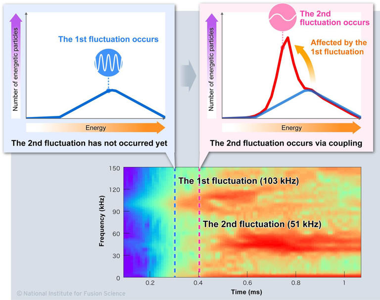 Simulations clarify the mechanism of coupled plasma fluctuations