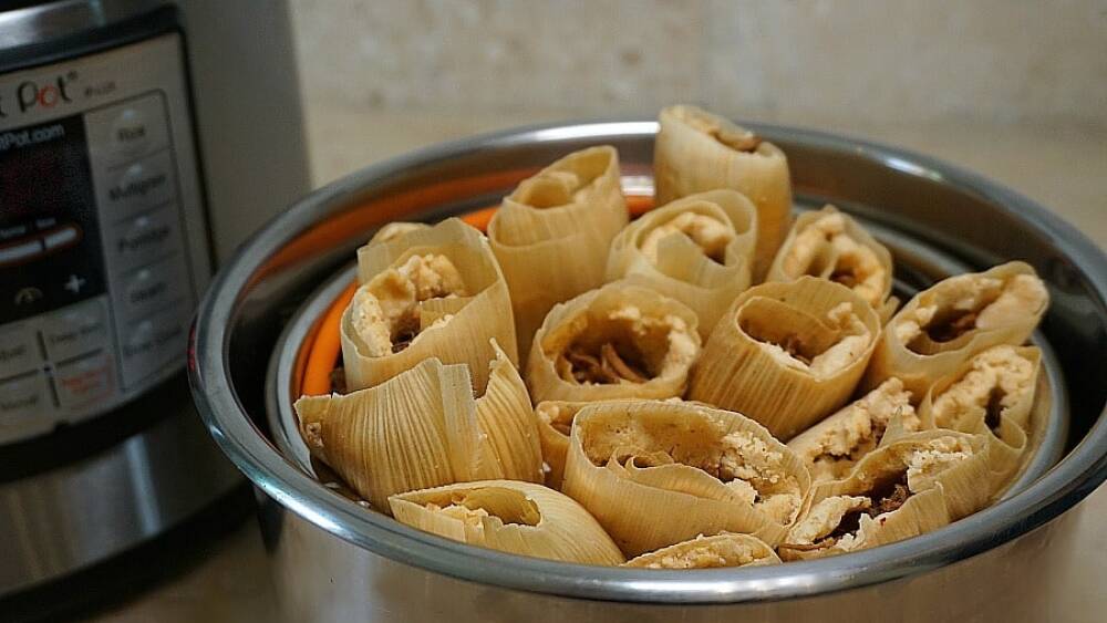 Tamales en Instant Pot, receta fácil y rápida