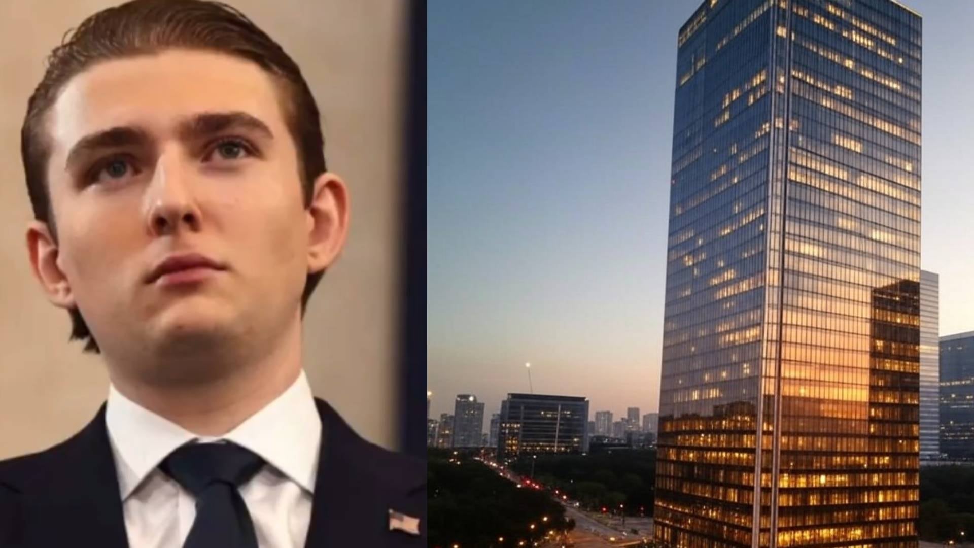 Barron Trump se prepara para liderar en bienes raíces de lujo