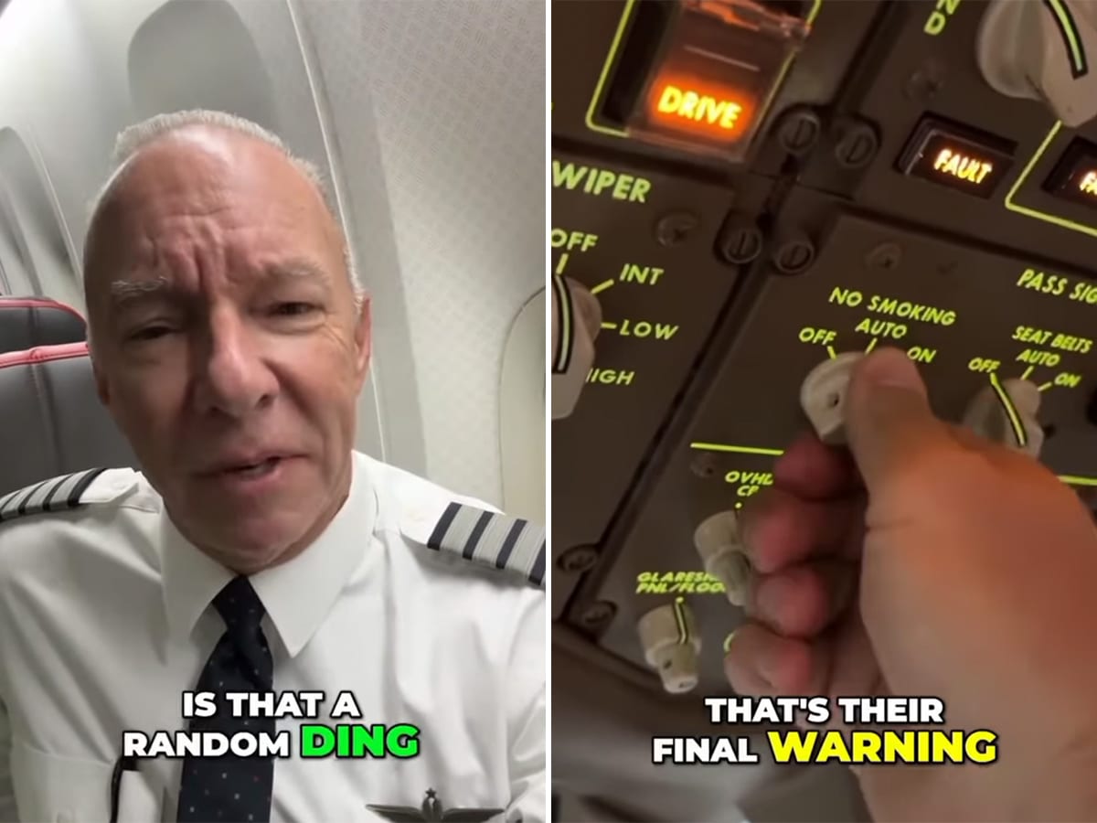 What do those chimes on your flight mean? Airline captain reveals their ...