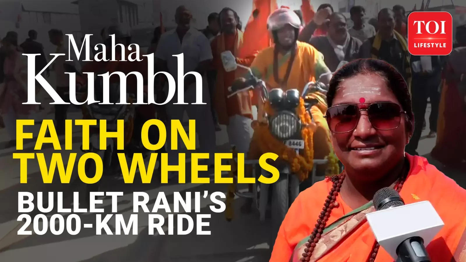 Meet Bullet Rani: The Woman Who Rode 2000 KM for Maha Kumbh 2025wo