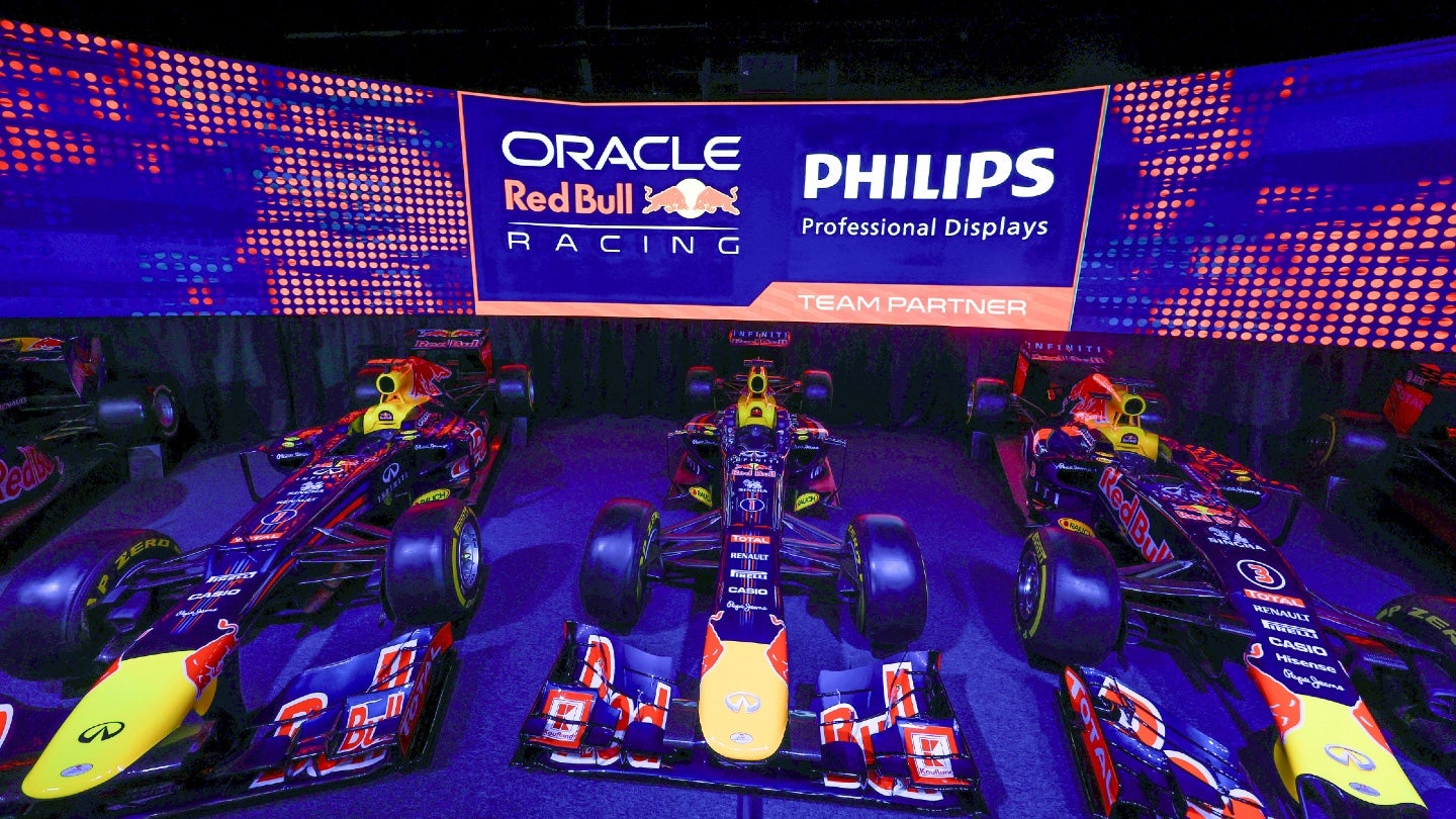 Red Bull Racing and Philips expand deal