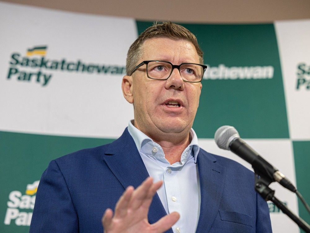 Saskatchewan Premier Scott Moe pushes to de-escalate brewing trade war ...
