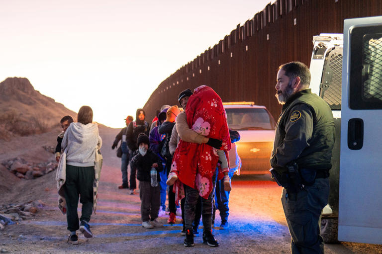 Over 300 immigrants arrested on first day of ICE raid, Trump’s border ...