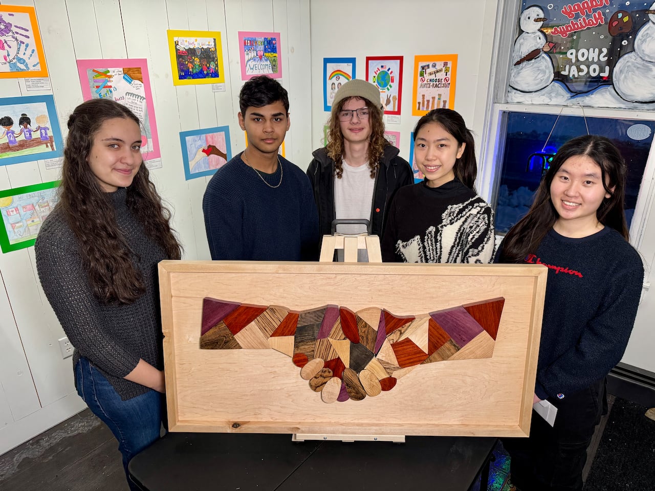 Student led anti-racism art exhibit showcases Island talent and care
