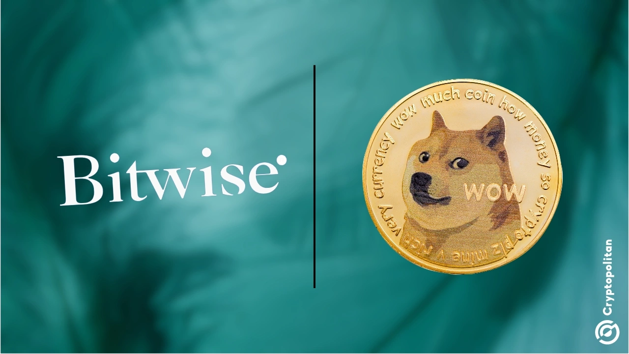Bitwise files for a Dogecoin (DOGE) ETF with US SEC Bitwise files for a Dogecoin (DOGE) ETF with US SEC